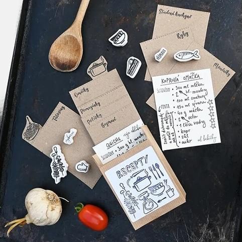 Razítka Stampo Hobby - Moje recepty 52 ks | REMA UH s.r.o.